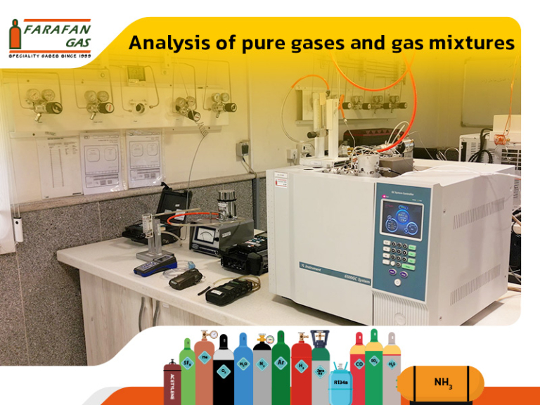 Analysis of pure gases and gas mixtures – Tehran Farafangas Co